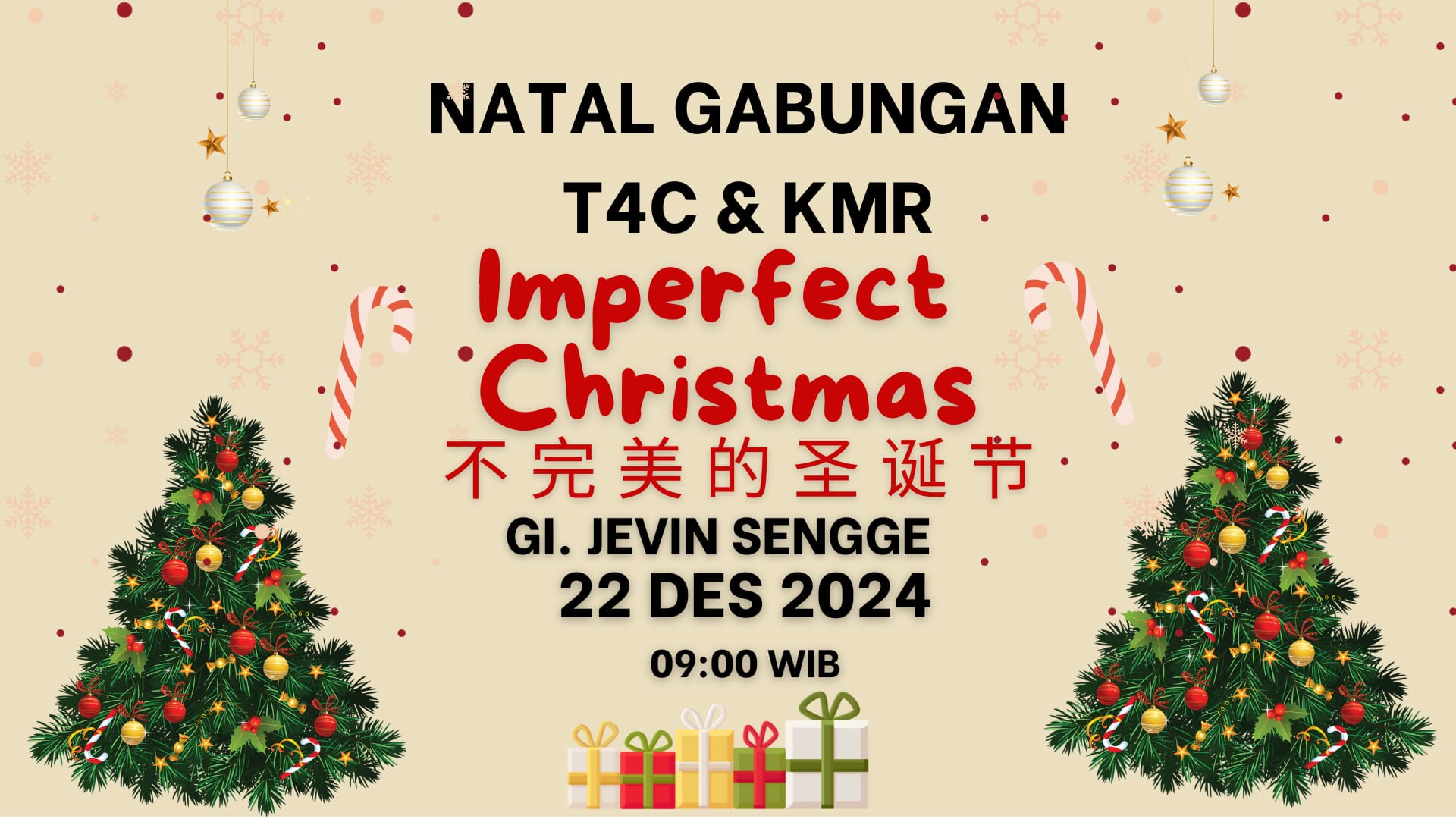 NATAL GABUNGAN T4C DAN KMR | 22 DES 2024 - GKJ Jemaat Jembatan Lima